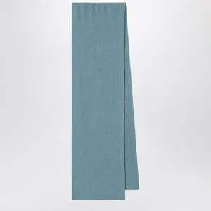 LE BONNET Scarf In Wool And Caregora In Basil