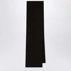 LE BONNET Scarf In Wool And Caregora In Espresso - Brown