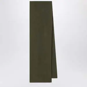 LE BONNET Scarf In Wool And Caregora In Jungle - Green