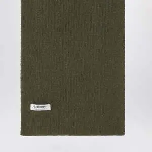 LE BONNET Scarf In Wool And Caregora In Jungle