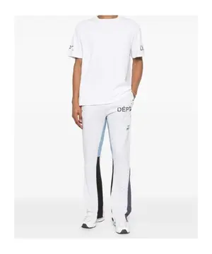 GALLERY DEPT. Flare Logo Paint-splatter Joggers