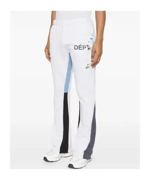 GALLERY DEPT. Flare Logo Paint-splatter Joggers