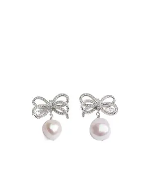 Dior Bow Earrings