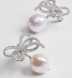Dior Bow Earrings