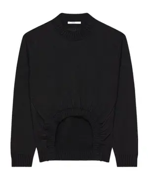Givenchy Wool Ruched Sweater