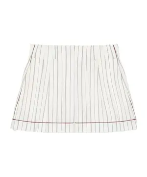 Givenchy Striped Shorts In Cotton And Silk