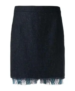 Thom Browne Layered Mini Skirt