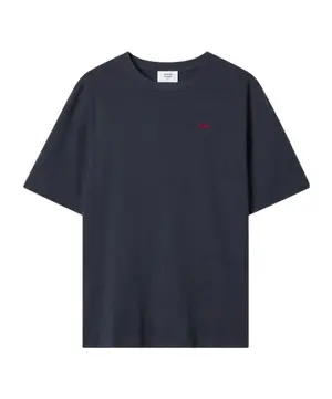 Maison Kitsuné Profile Fox Logo T-shirt - Blue Navy