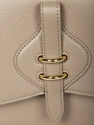 COCCINELLE Flap Shoulder Bag With Letter Logo