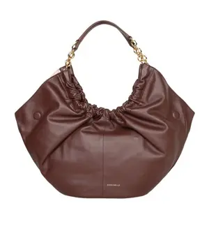 COCCINELLE Logo-embellished Leather Handbag