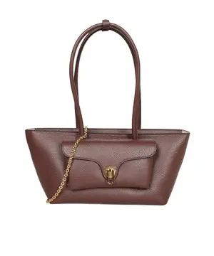 COCCINELLE Dual-handle Shoulder Bag - Bordeaux