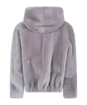 BLANCHA Long-sleeve Jacket With Hood