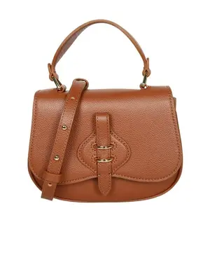 COCCINELLE Flap Shoulder Bag - Brown
