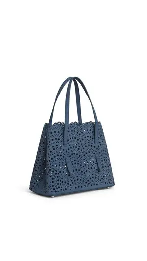 Alaïa Mina 25 Bag In Perforated Vienne Nubuck