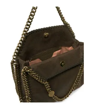 Stella McCartney Falabella Mini Shoulder Bag - Mahogany