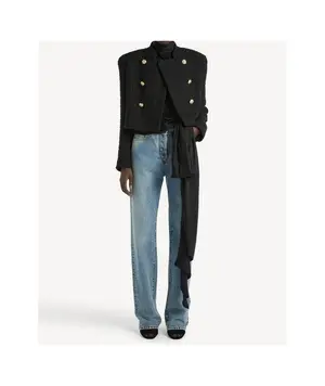 Balmain Tweed Officer Jacket