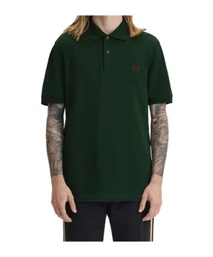 Fred Perry Logo Embroidered Polo Shirt