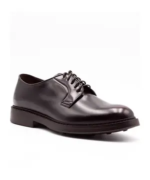 DOUCAL'S Round-toe Derby Shoes