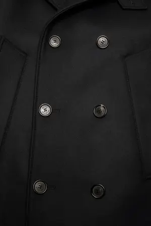 Acne Studios Wool Peacoat