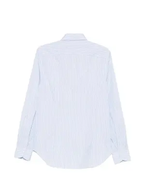 Canali Vertical-stripe Shirt
