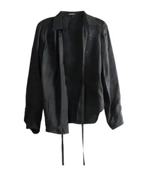 ANN DEMEULEMEESTER Alba Asymmetric Wrap Shirt