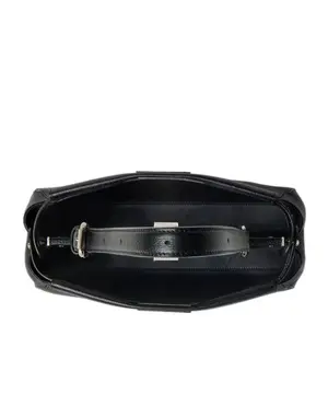 Fendi My Peekaboo Medium Leather Bag Embroidered With Mirrors