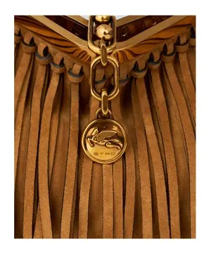 Etro Vela Fringed Small Shoulder Bag