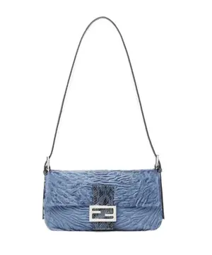Fendi Baguette Swakara Fur Bag