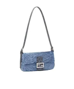 Fendi Baguette Swakara Fur Bag
