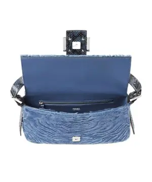 Fendi Baguette Swakara Fur Bag