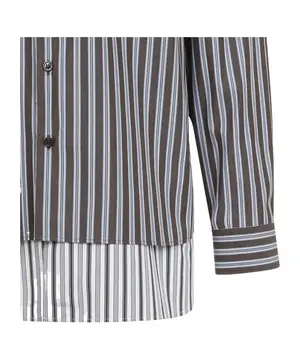 Dries Van Noten Double-layer Cotton Shirt