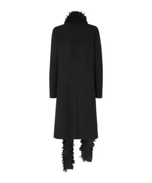 Fendi Wool And Shearling Coat