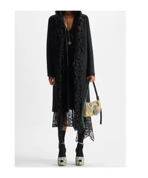 Fendi Wool And Shearling Coat