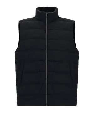 Herno Quilted Zip-up Vest