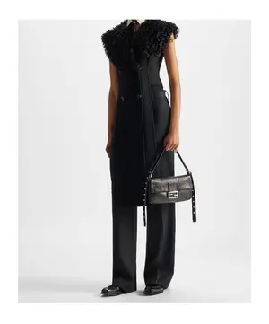 Fendi Tailored Double-breasted Shearling Gilet