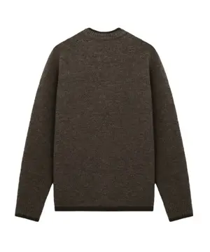 Stone Island Loose-fit Crewneck Jumper With Contrast Trims