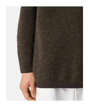 Stone Island Loose-fit Crewneck Jumper With Contrast Trims
