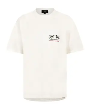 REPRESENT Relaxedfit Crewneck Shortsleeve Tshirt - White