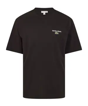 Lacoste Relaxedfit Crewneck Shortsleeve Tshirt - Black
