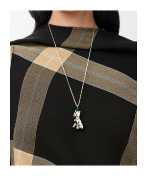 Loewe Dog Necklace In Enamel