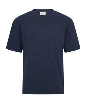 Saint Laurent Crewneck Shortsleeve Tshirt - Blue