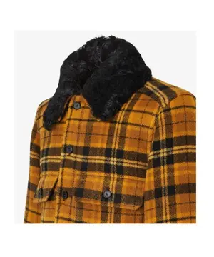 Fendi Blouson Check Wool Blouson