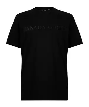 Canada Goose Crewneck Shortsleeve Tshirt - Black