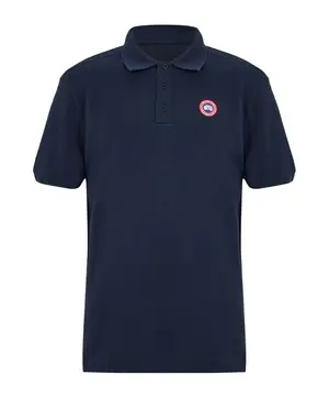 Canada Goose Shortsleeve Polo Shirt - Black