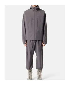 Stone Island Oversized-fit Zip-up Hooded Sweatshirt With Zip Pockets