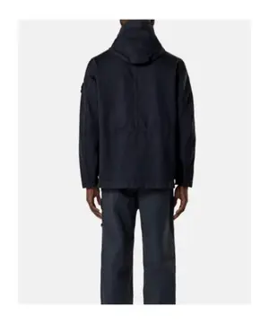 Stone Island Hooded Jacket With Anti-drop Finish
