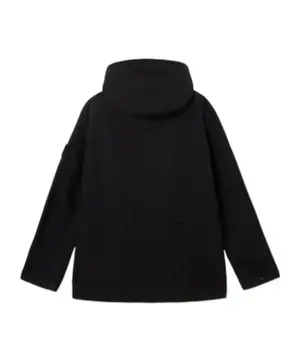 Stone Island Hooded Jacket With Anti-drop Finish