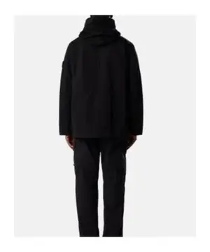 Stone Island Hooded Jacket With Anti-drop Finish