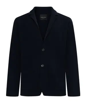 ROBERTO COLLINA Long Sleeved Knitted Blazer