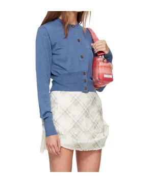 VIVIENNE WESTWOOD Bea Cropped Button Cardigan